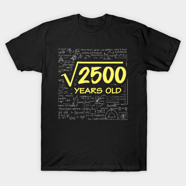 Square Root Of 2500 1970 50th Birthday 50 Years Old 50th Birthday square-root-of-2500-1970-50th-birthday-50-years-old-50th-birthday